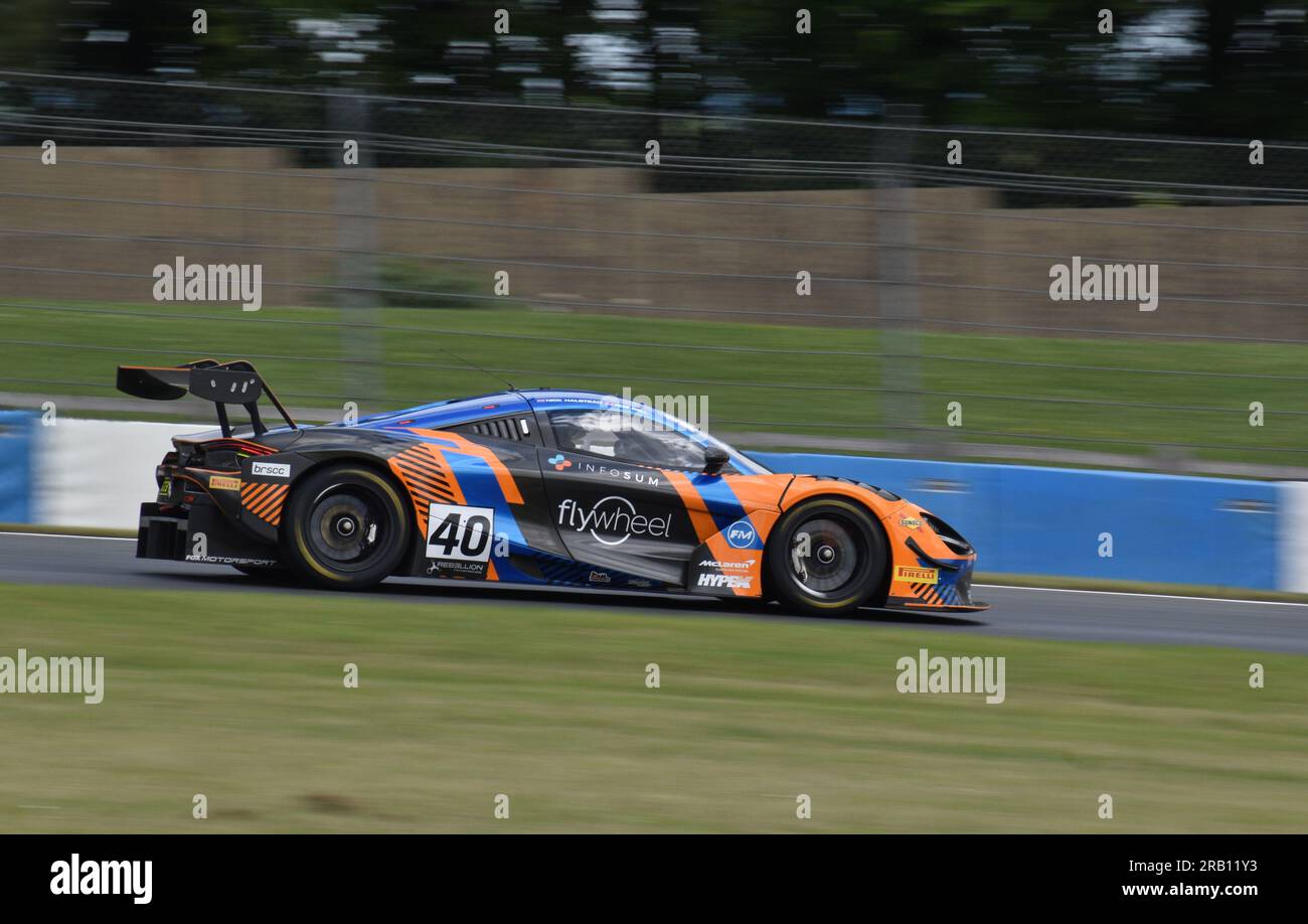 Race car ion track Stock Photo - Alamy