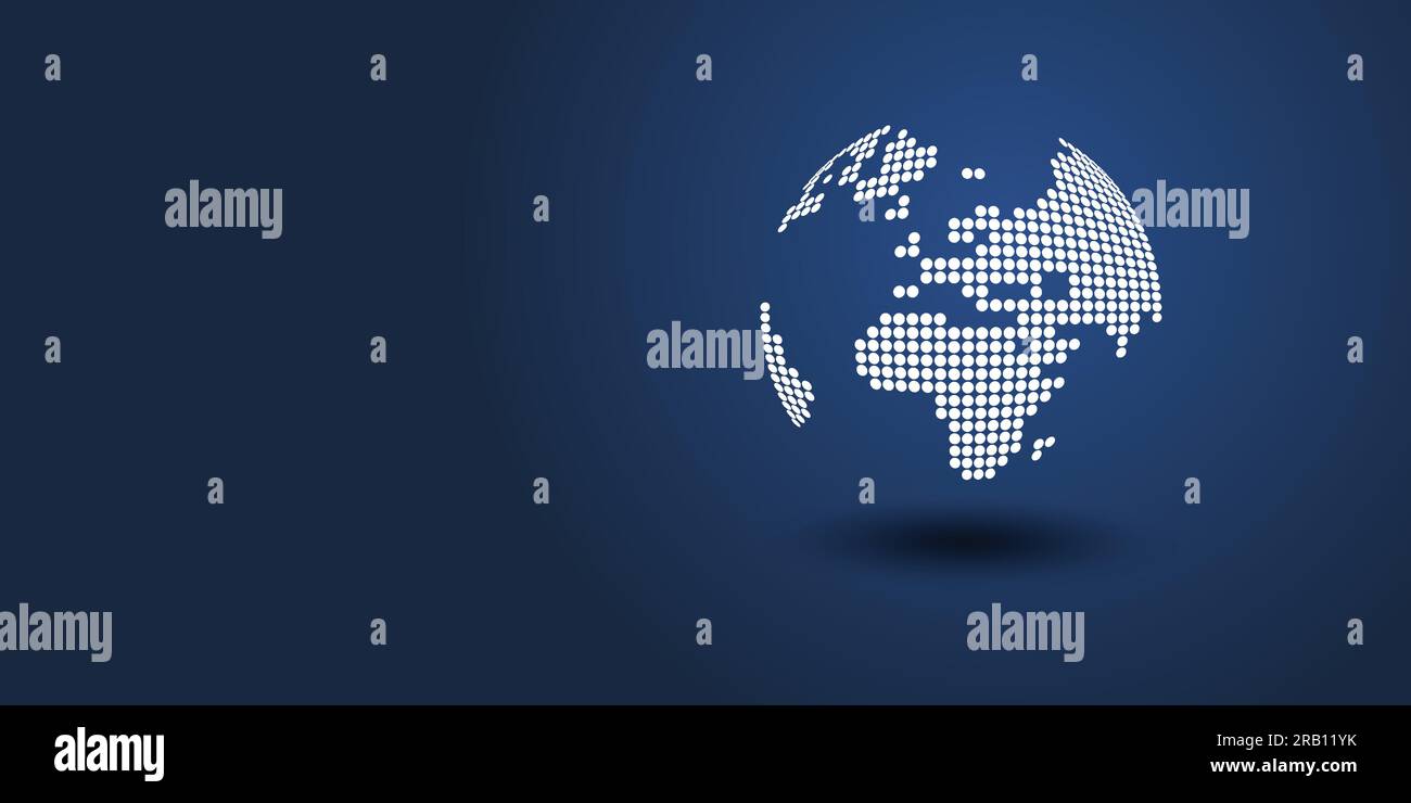 Spotted Earth Globe Design - Global Business, Technology, Globalisation ...