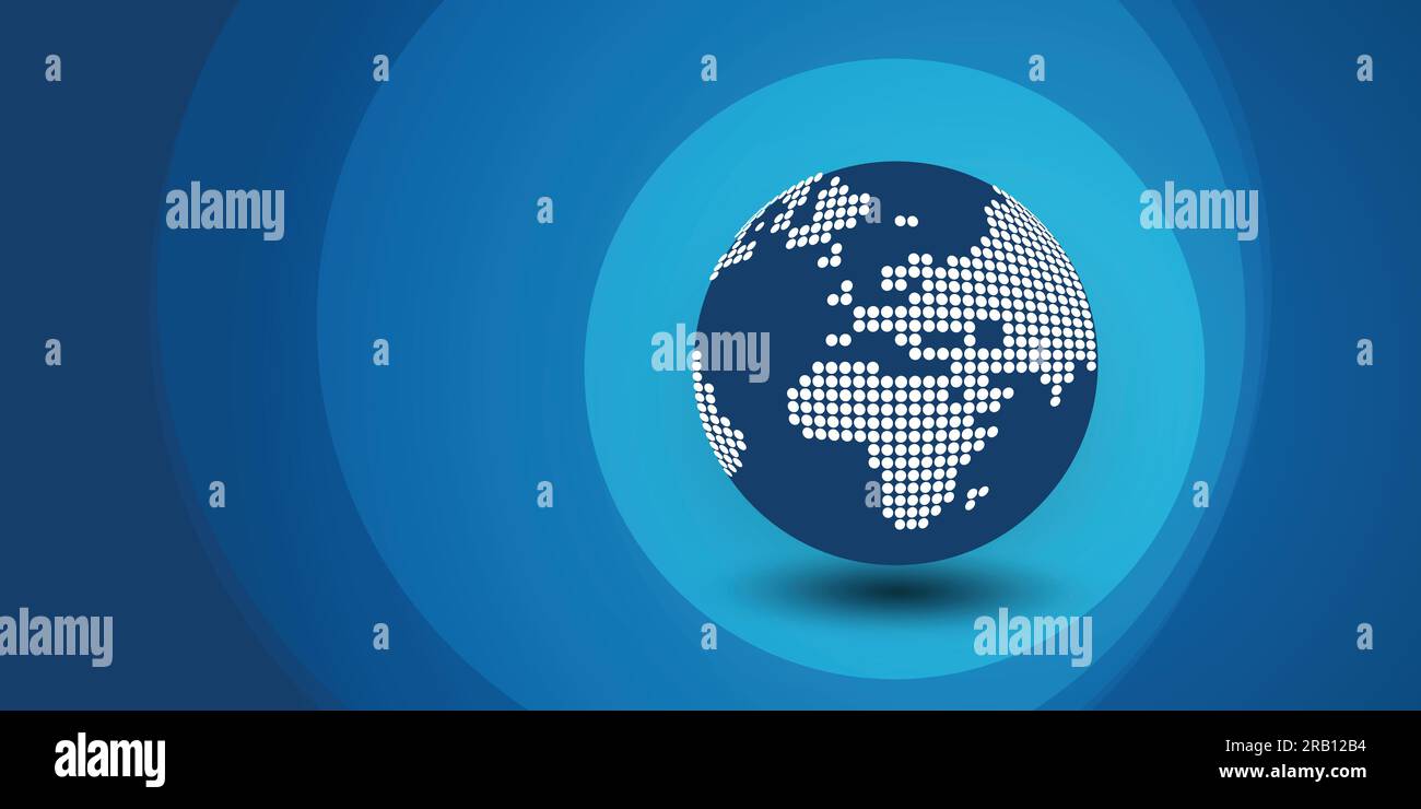 Spotted Earth Globe Design - Global Business, Technology, Globalization ...