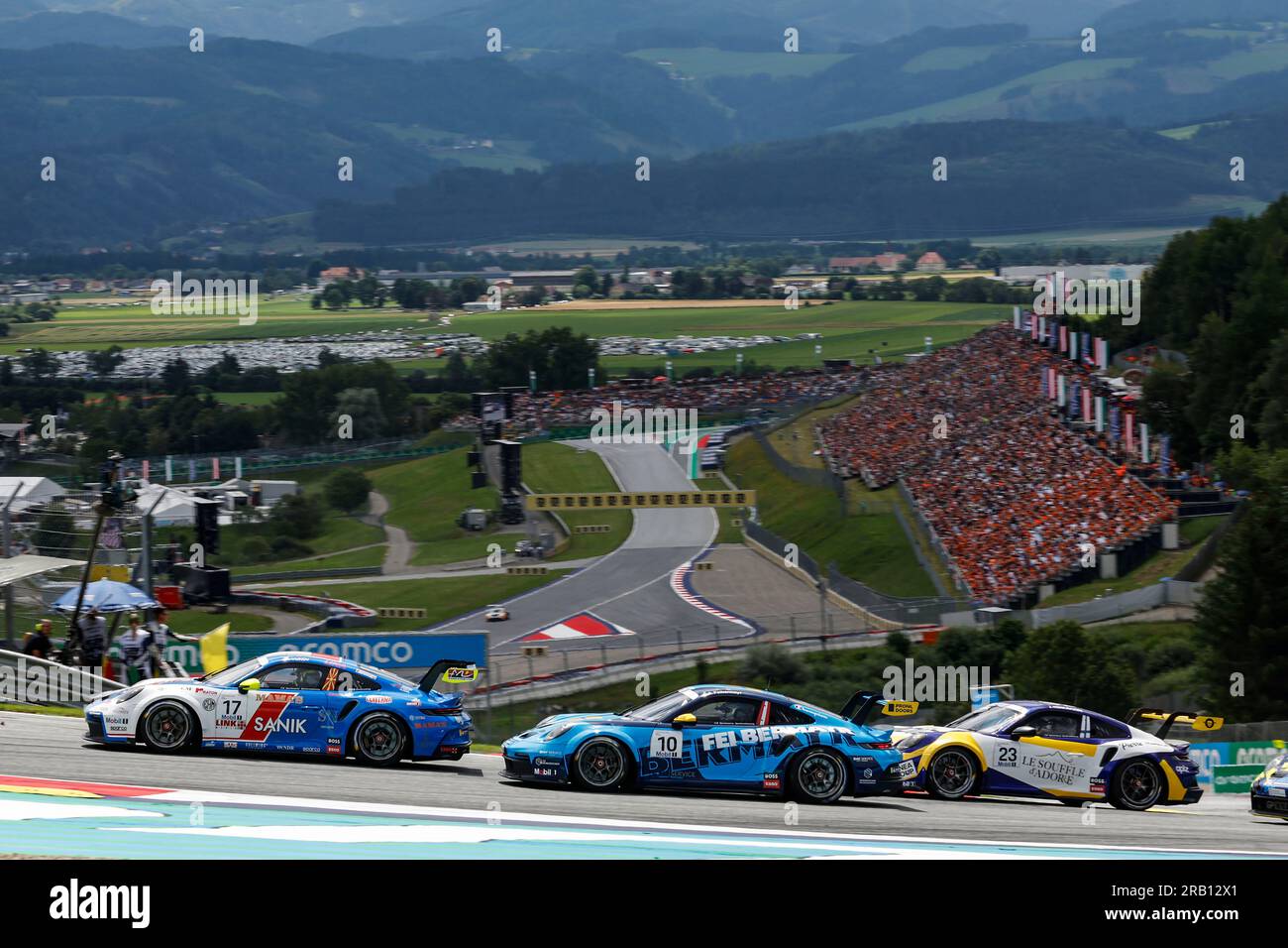 Spielberg, Austria. 2nd July, 2023. #17 Risto Vukov (NMK, Ombra), #10 ...