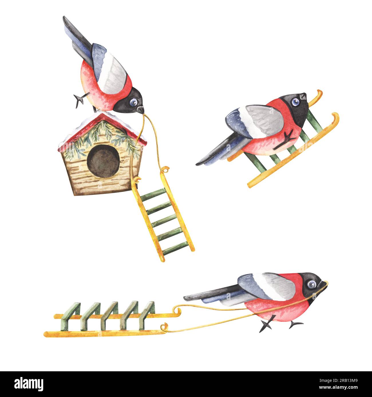 Sledges Cut Out Stock Images & Pictures - Alamy