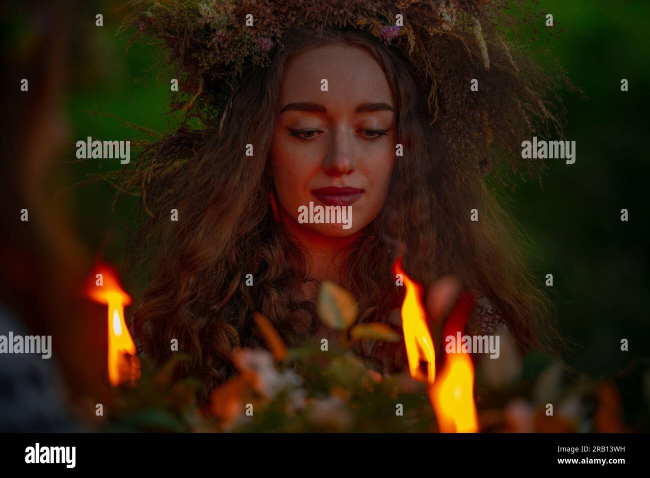 London, UK. 6th July 2023. Ukrainians prepare to celebrate Ivana-Kupala ...