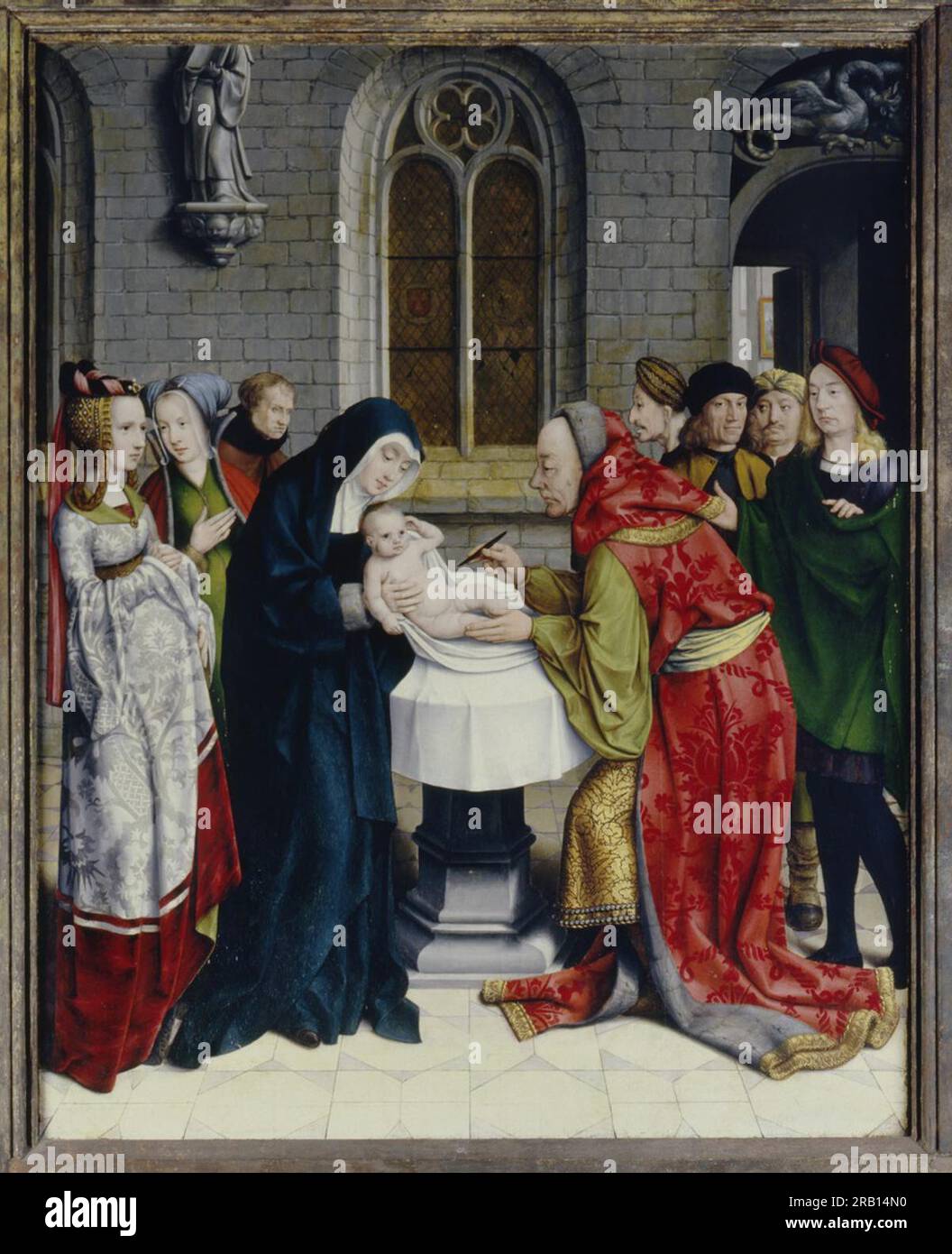 Circumcision of Jesus by Jan Joest Stock Photo - Alamy