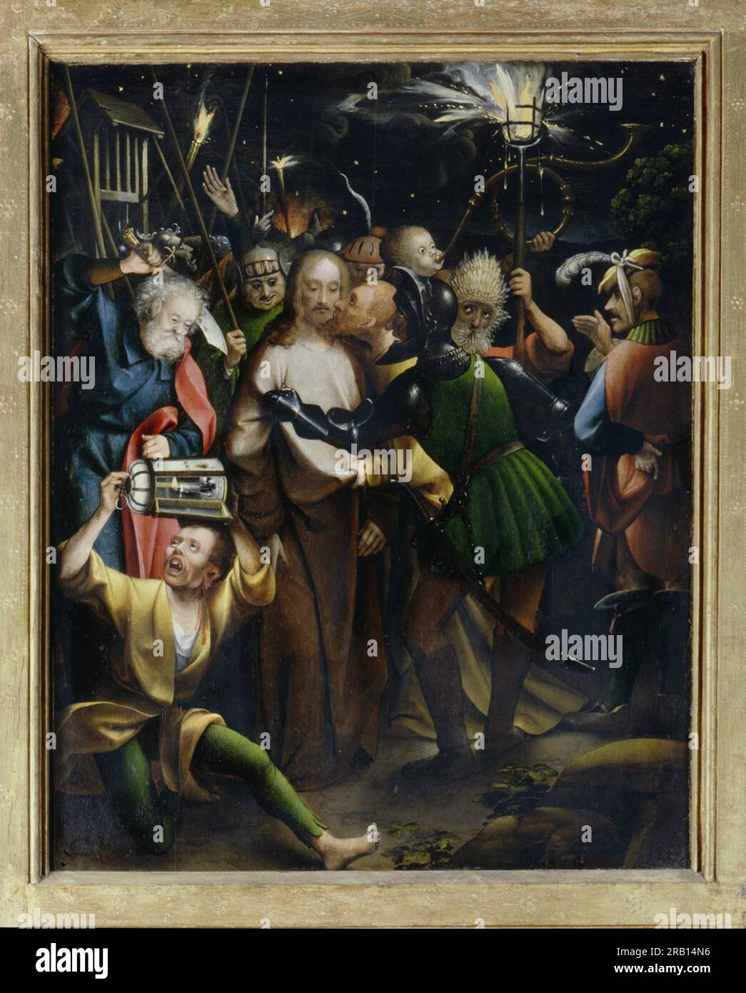 Kiss of Judas by Jan Joest Stock Photo - Alamy