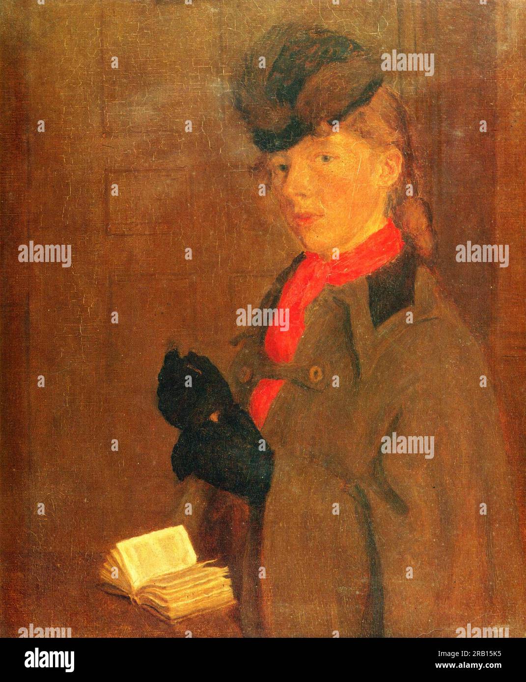 Portrait of the Artists Sister Winifred by Gwen John Stock Photo - Alamy