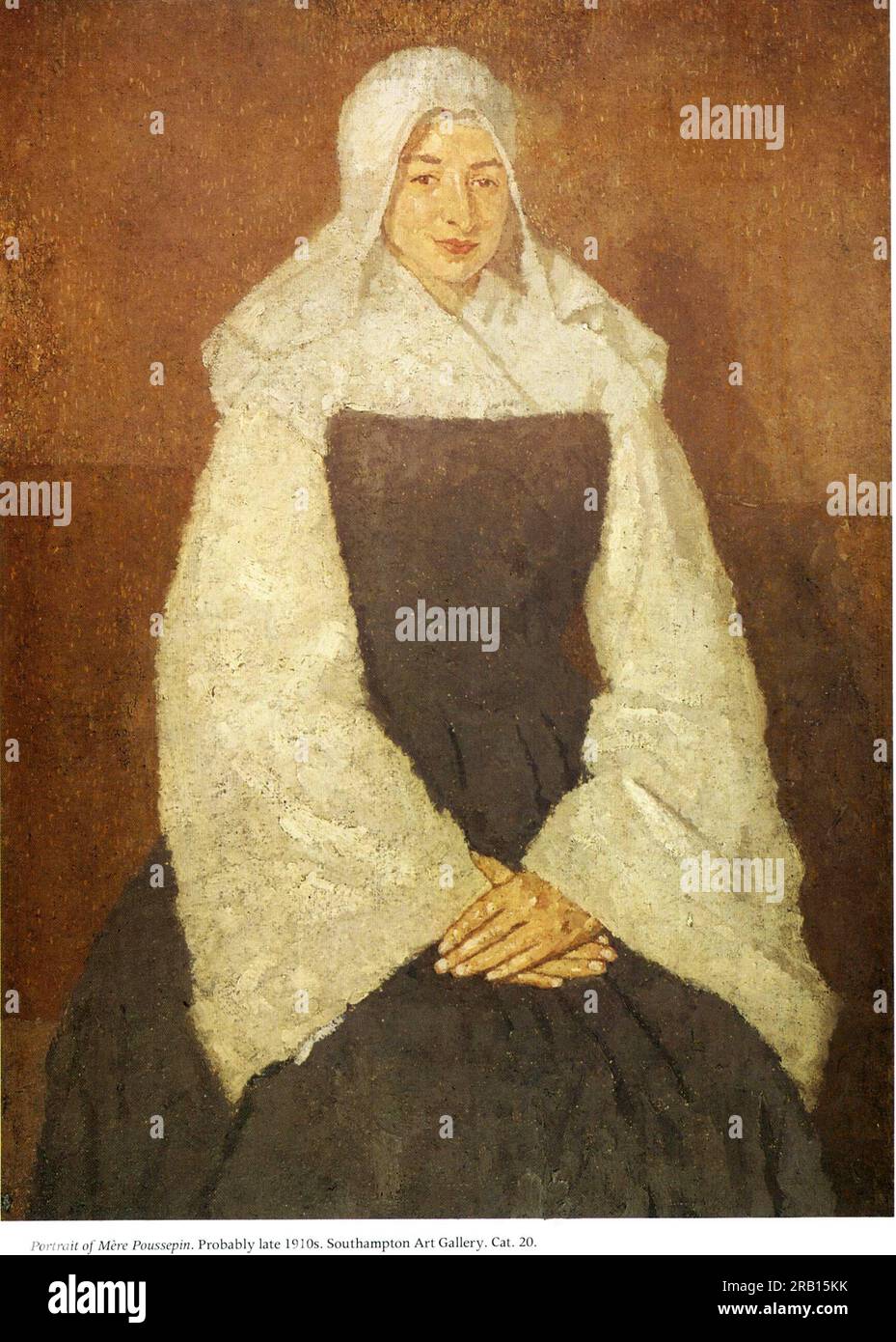 Mother Marie Poussepin 1920 by Gwen John Stock Photo - Alamy