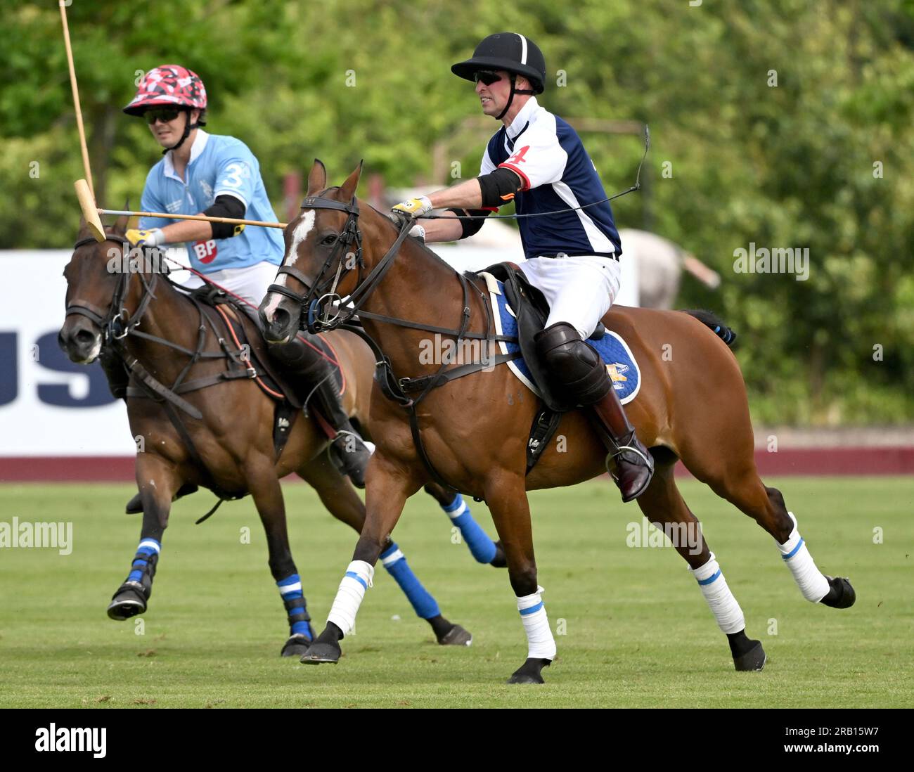 Prince william polo charity hi-res stock photography and images - Alamy