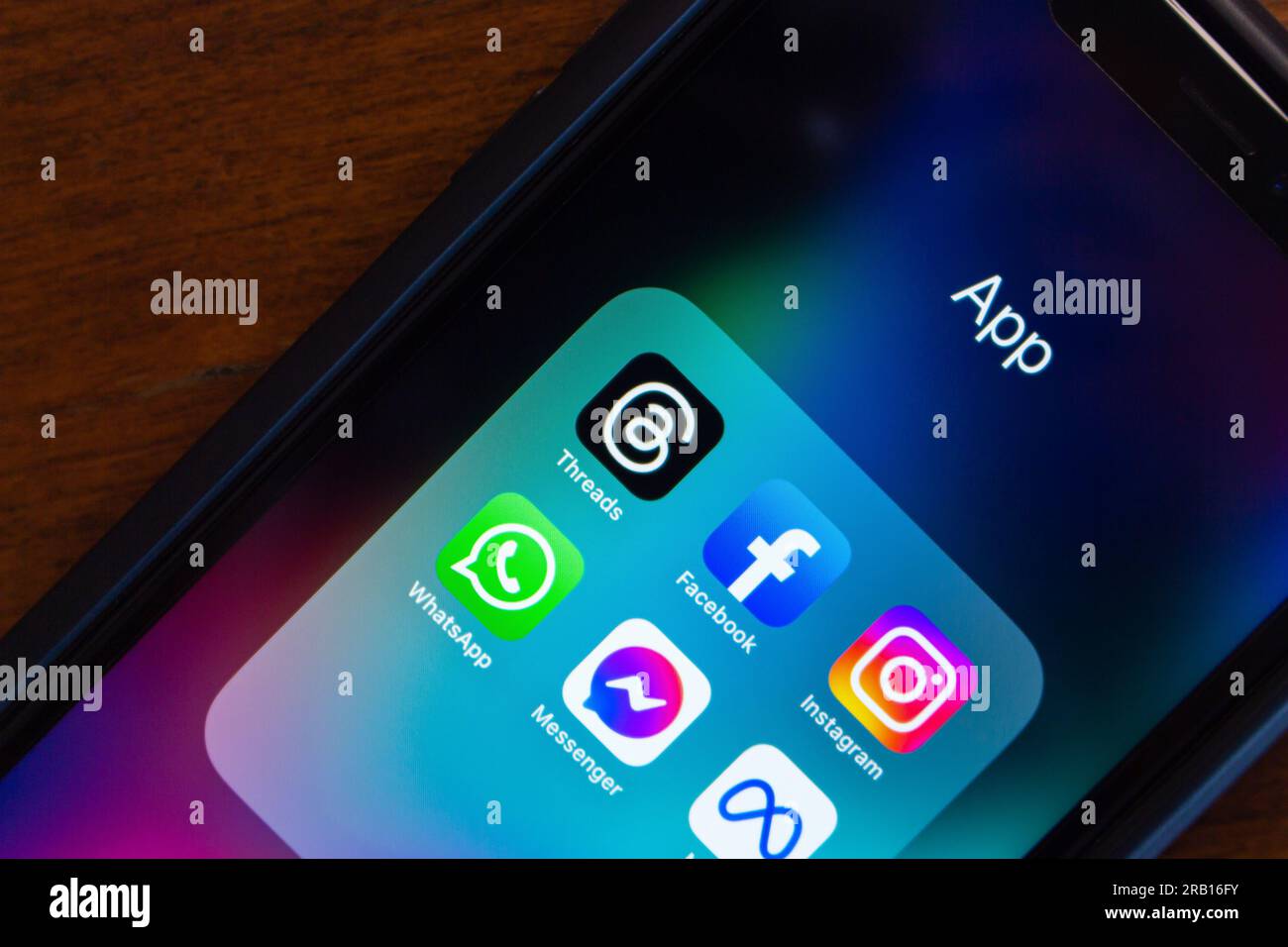 Vancouver, CANADA - Jul 5 2023 : Threads app, Facebook, Instagram ...