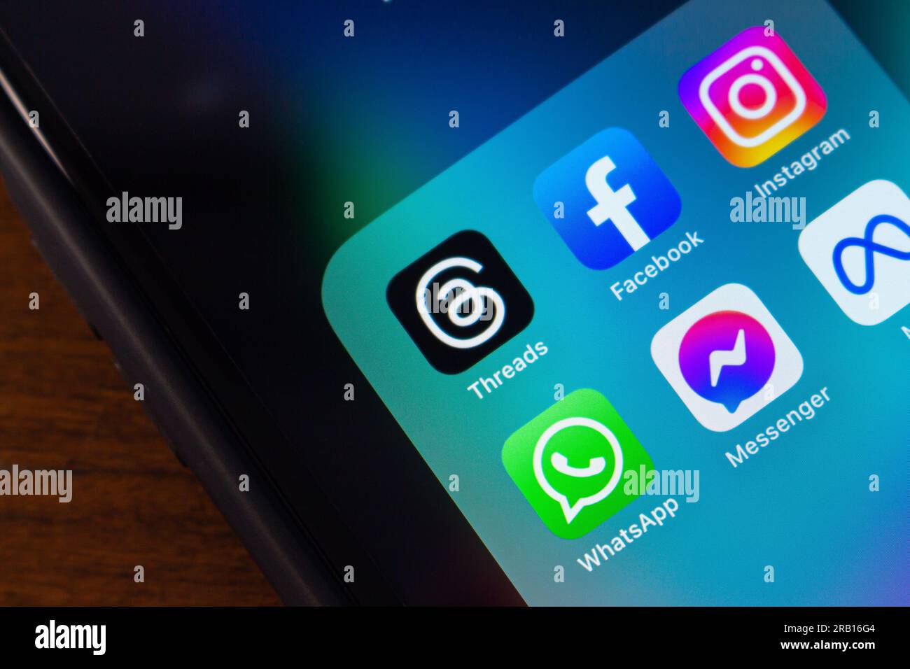 Vancouver, CANADA - Jul 5 2023 : Threads app, Facebook, Instagram ...