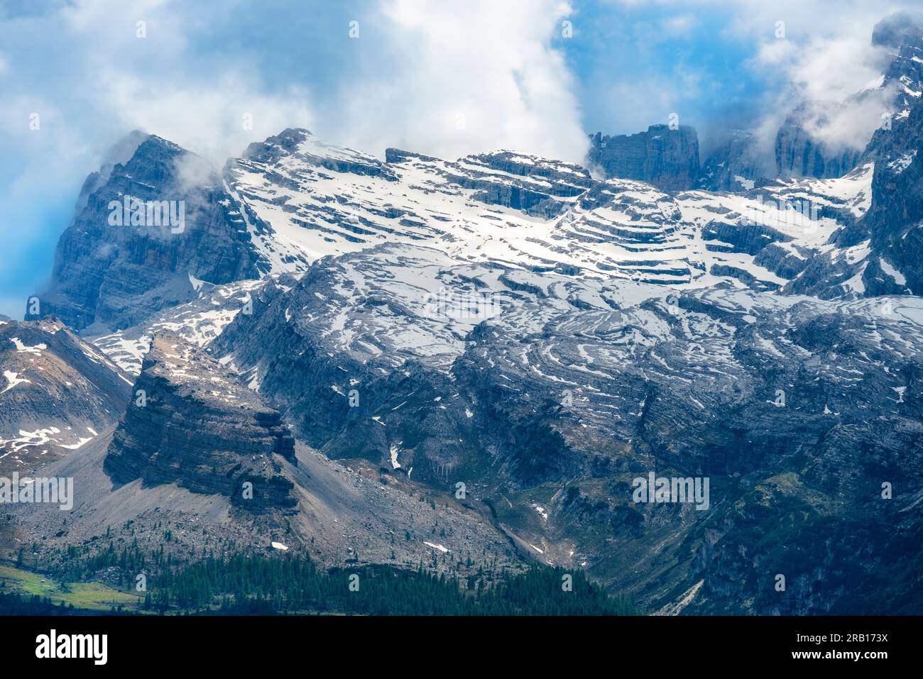 Turion of brenta group mountain hi-res stock photography and images - Alamy