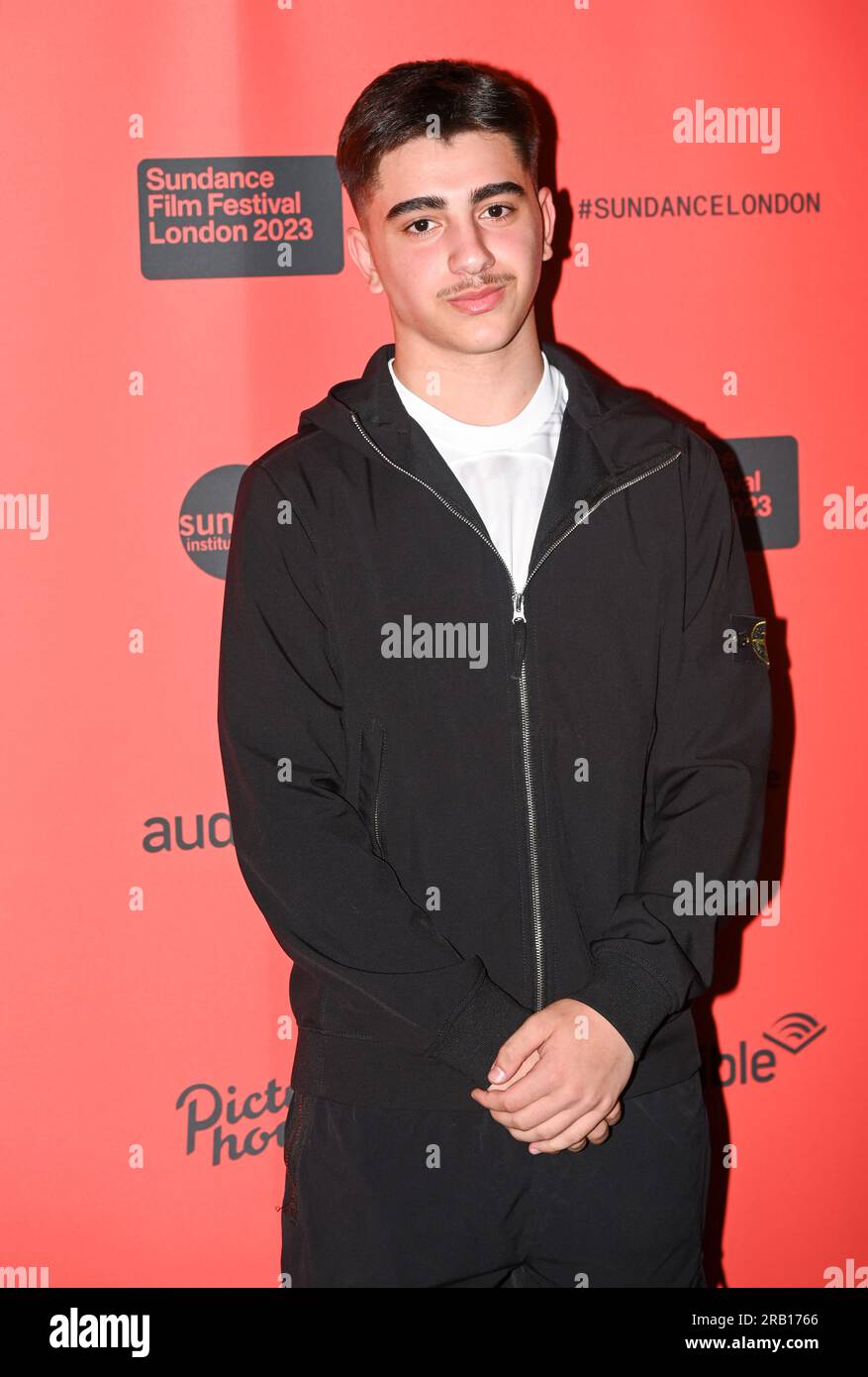 London, UK. 6th July, 2023. Alin Uzun attends UK Premiere of Scrapper ...