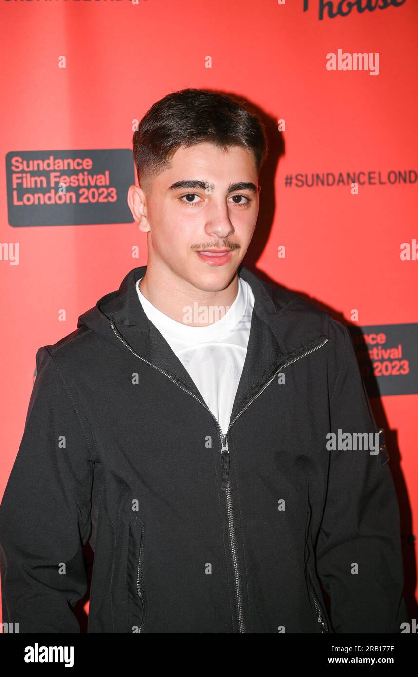 London, UK. 6th July, 2023. Alin Uzun attends UK Premiere of Scrapper ...