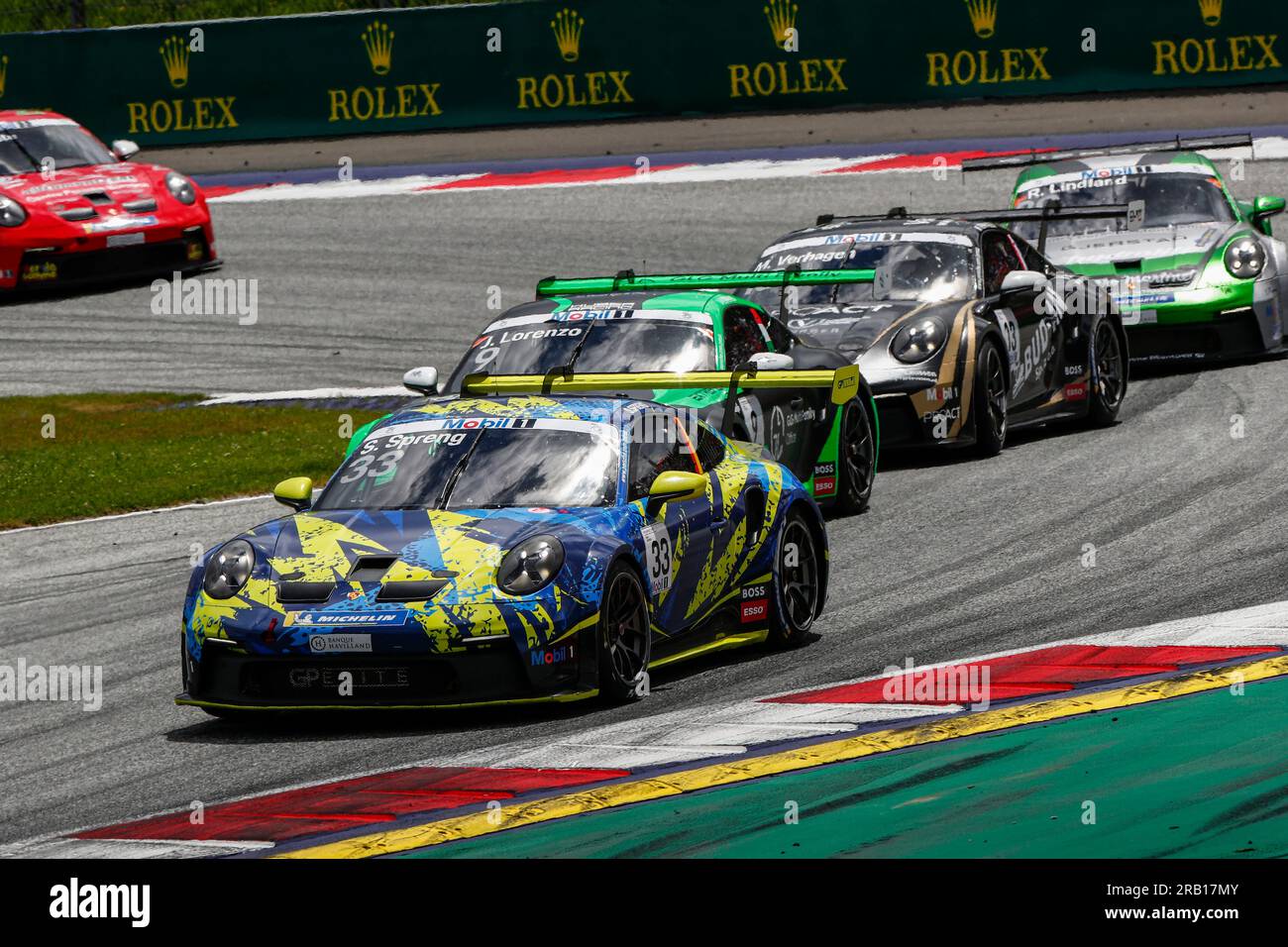 #33 Soren Spreng (D, GP Elite), Porsche Mobil 1 Supercup at Red Bull ...