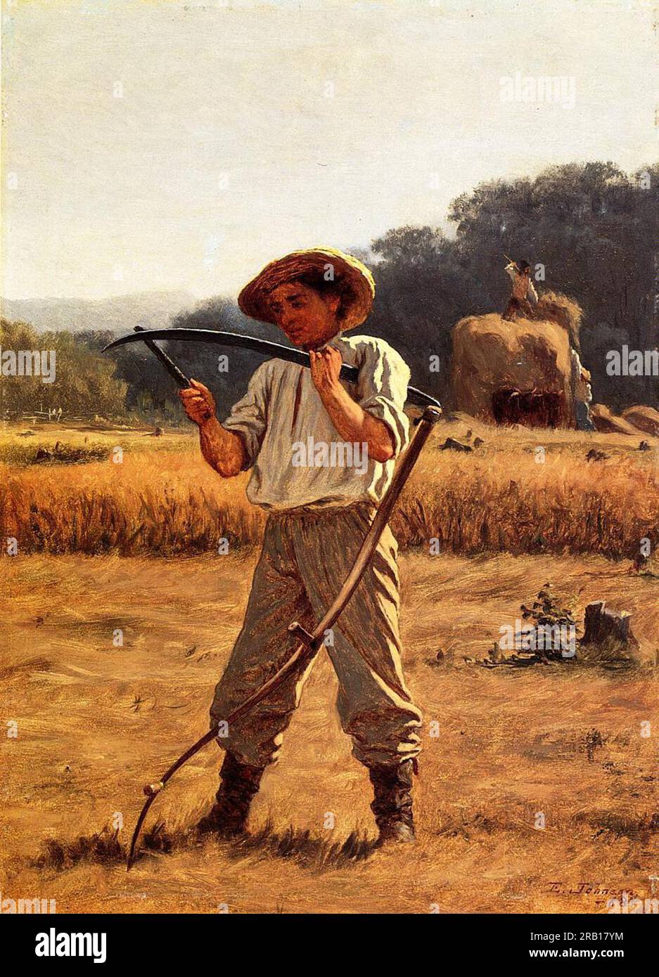 Man with scythe hi-res stock photography and images - Alamy