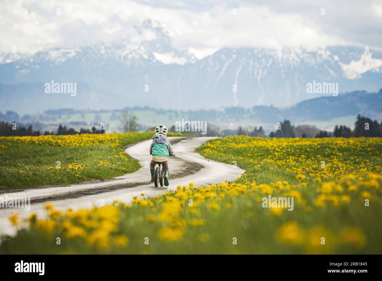 Little girl with running wheel Stock Photo - Alamy Little girl with running wheel Stock Photo - Alamy