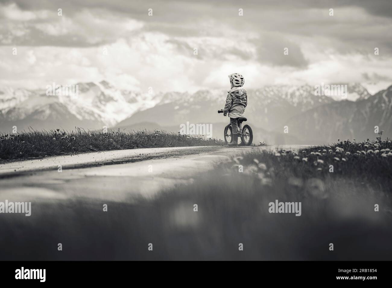 Little girl with running wheel Stock Photo - Alamy Little girl with running wheel Stock Photo - Alamy