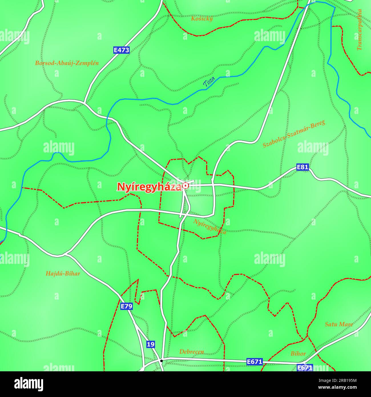 Printable map hi-res stock photography and images - Alamy