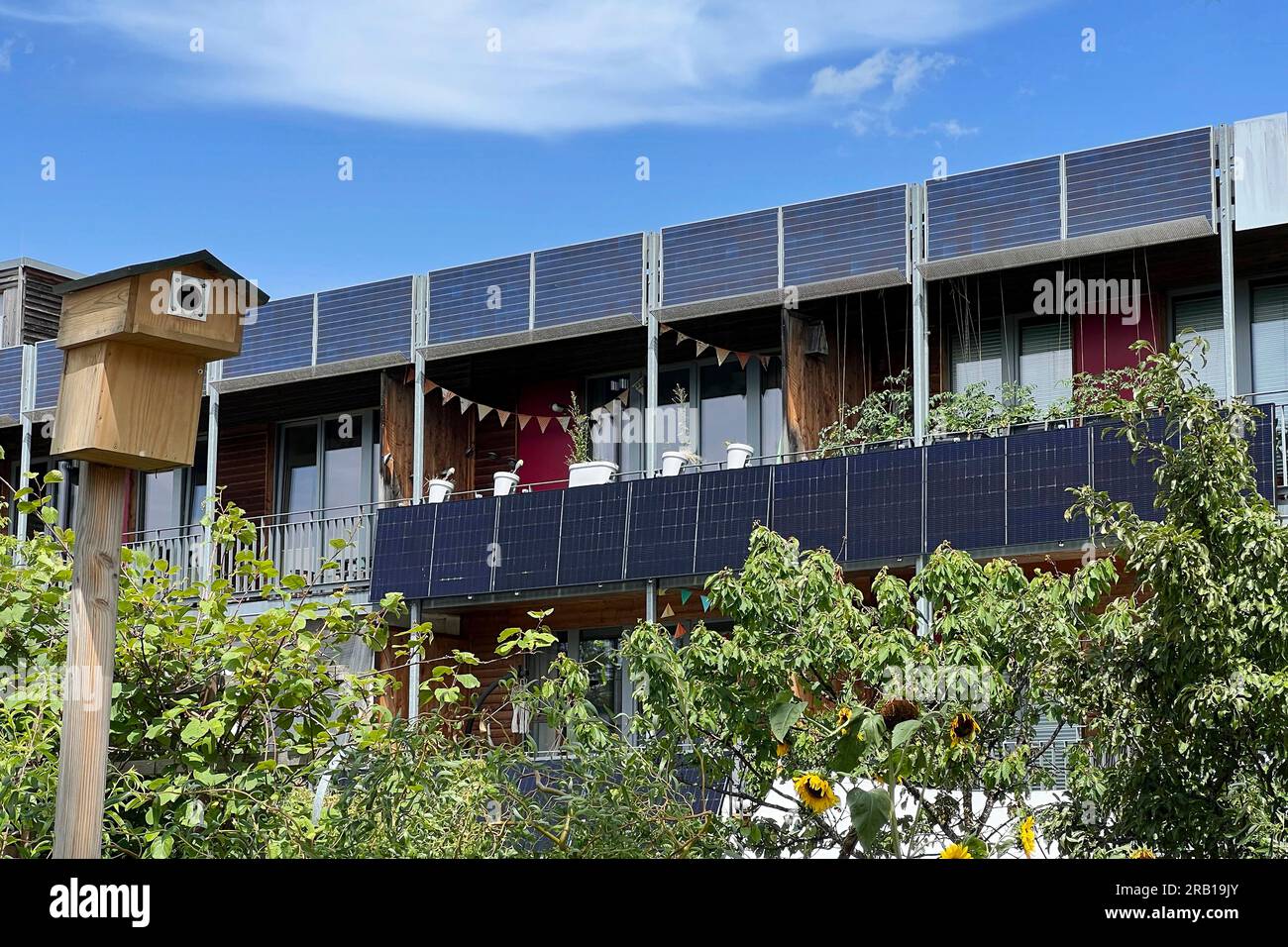 Solar thermal balcony railings hi-res stock photography and images - Alamy