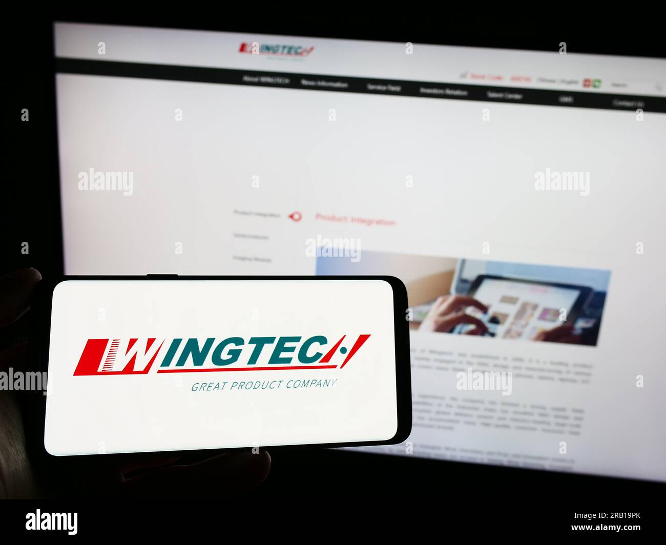 Wingtech logo hi-res stock photography and images - Alamy