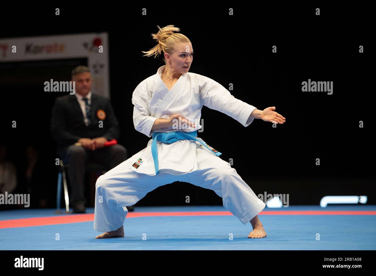Karateka Jasmin JUETTNER wins in the Kata discipline at the Finals 2023 ...