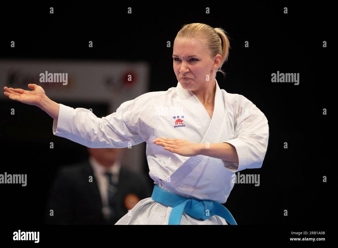 Karateka Jasmin JUETTNER wins in the Kata discipline at the Finals 2023 ...