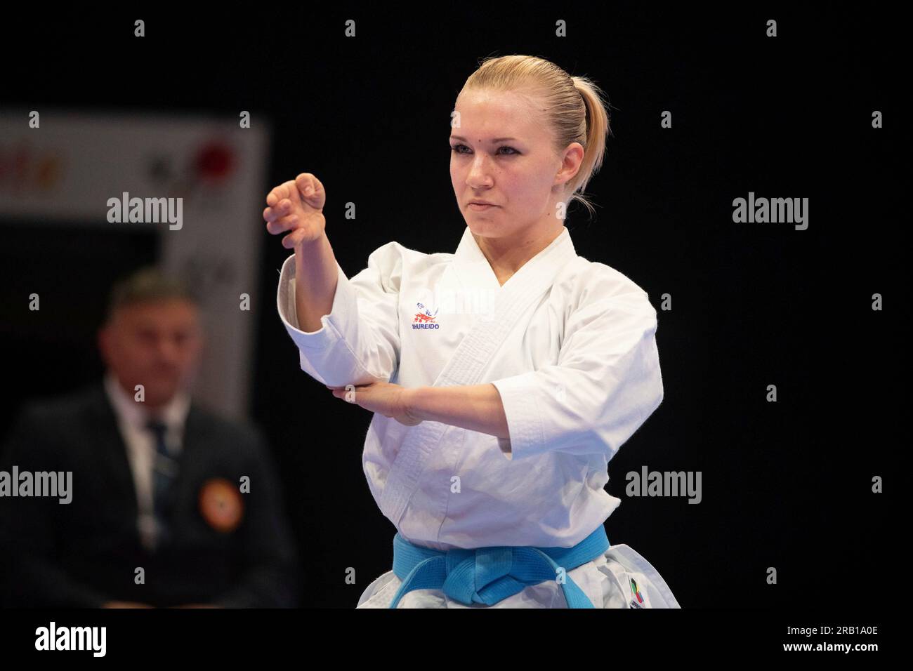 Karateka Jasmin JUETTNER wins in the Kata discipline at the Finals 2023 ...