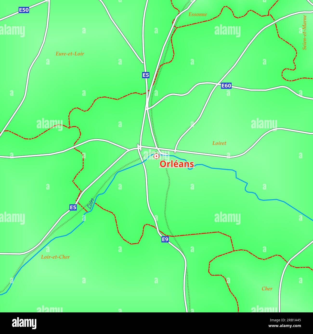 Printable map hi-res stock photography and images - Alamy