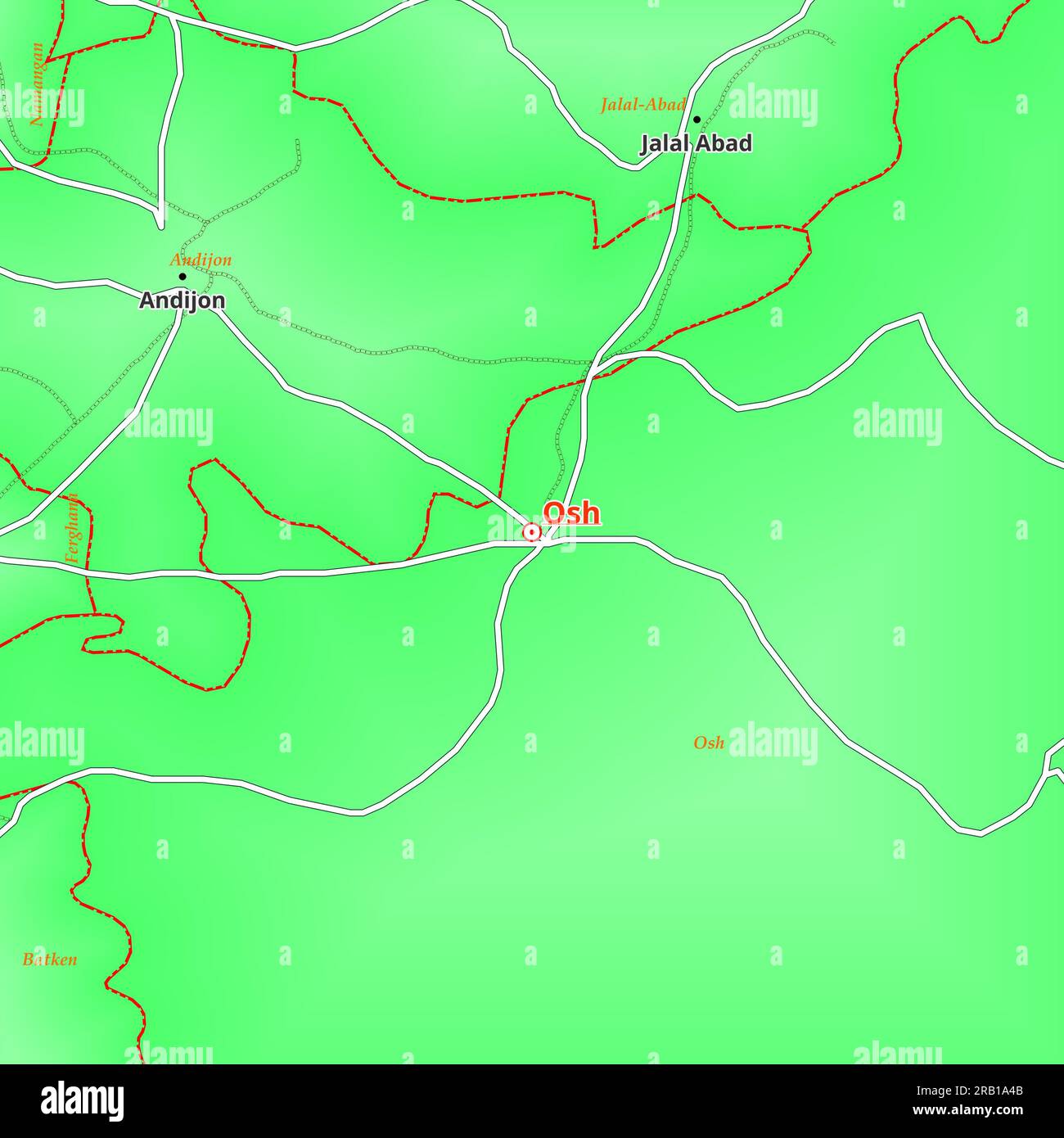 Osh map hi-res stock photography and images - Alamy