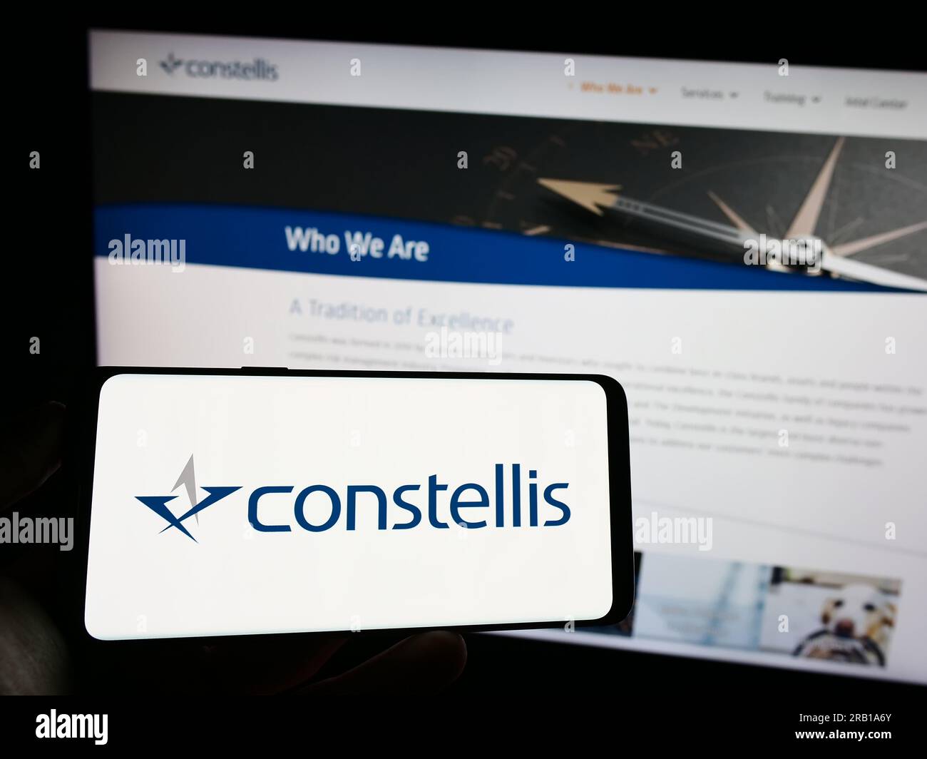 Constellis logo hi-res stock photography and images - Alamy