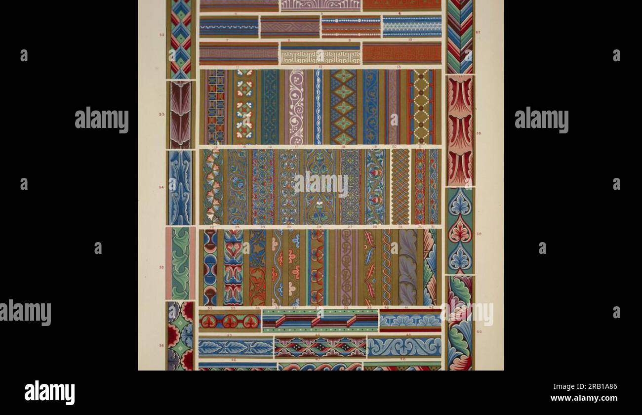 Medieval Ornament no. 2. Borders from illuminated manuscripts and ...