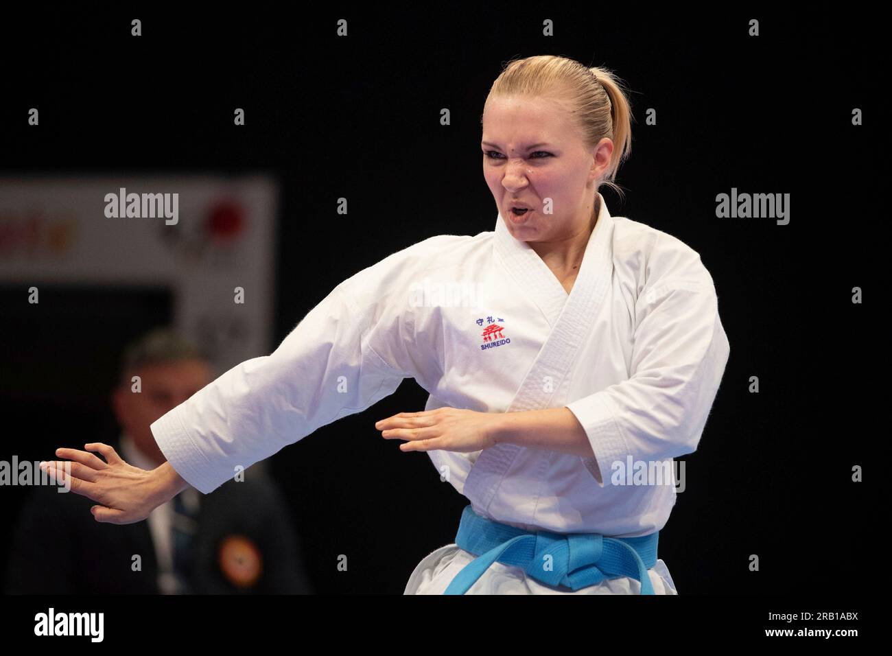 Karateka Jasmin JUETTNER wins in the Kata discipline at the Finals 2023 ...