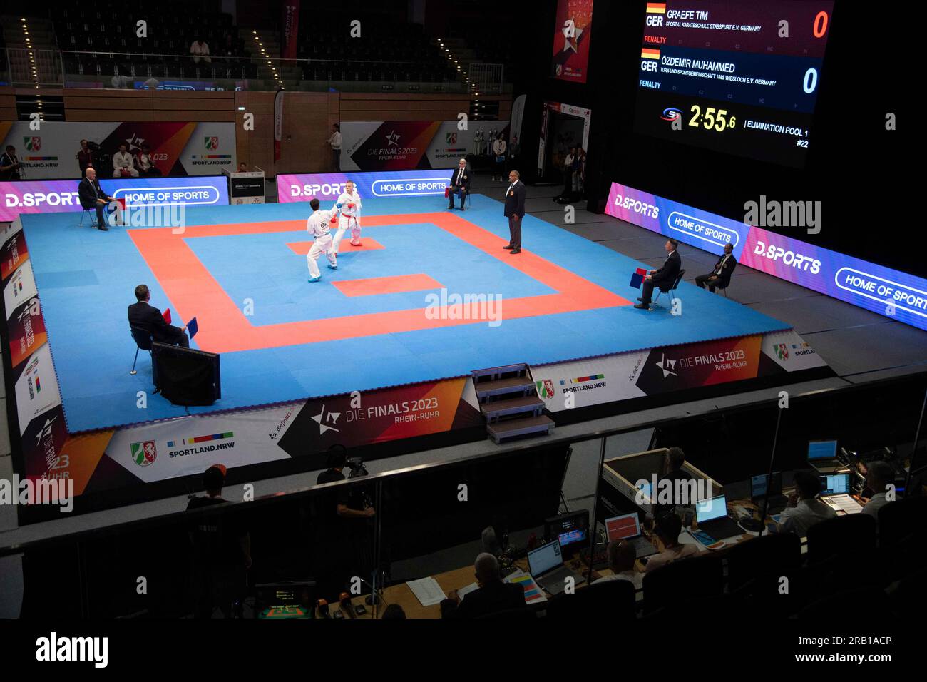 Overview of the fighting area, feature, edge motifs, symbolic photo ...