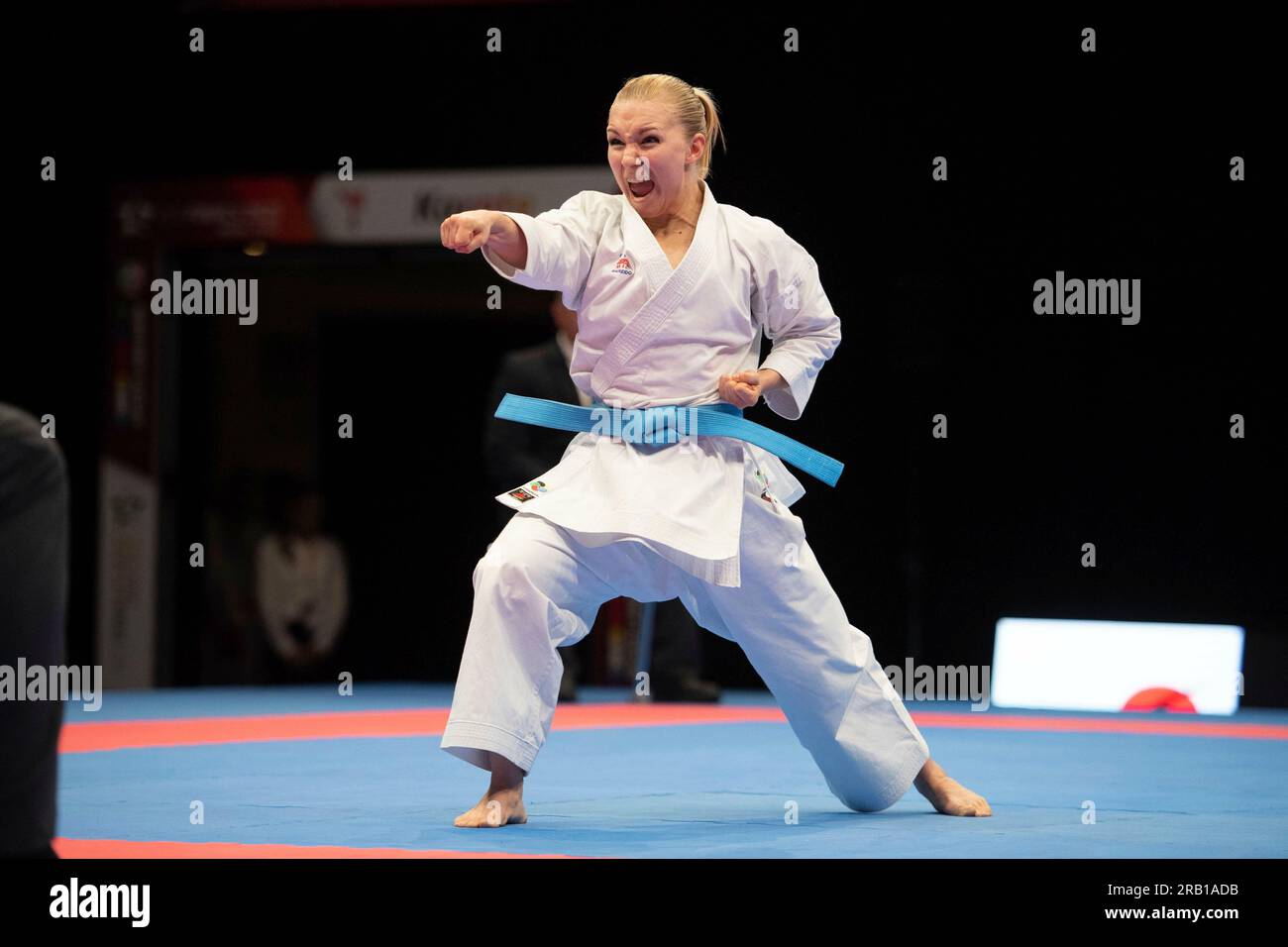 Karateka Jasmin JUETTNER wins in the Kata discipline at the Finals 2023 ...