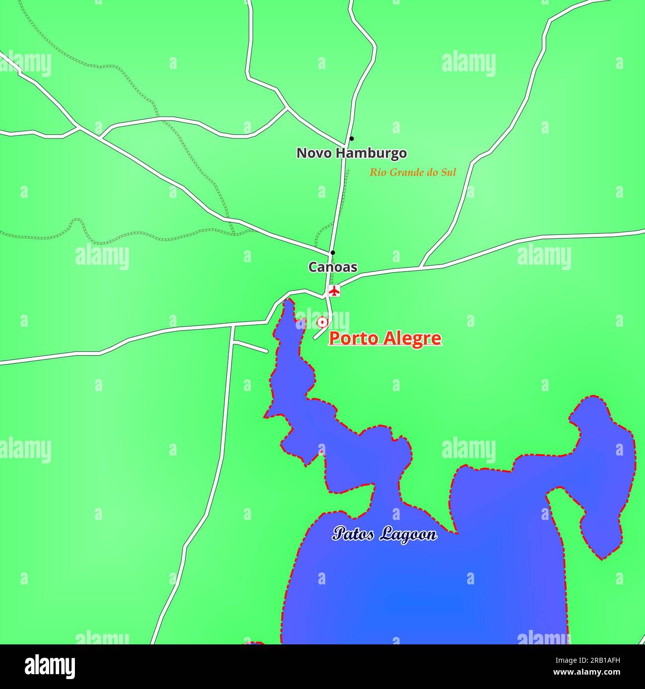 Map of porto city hi-res stock photography and images - Alamy