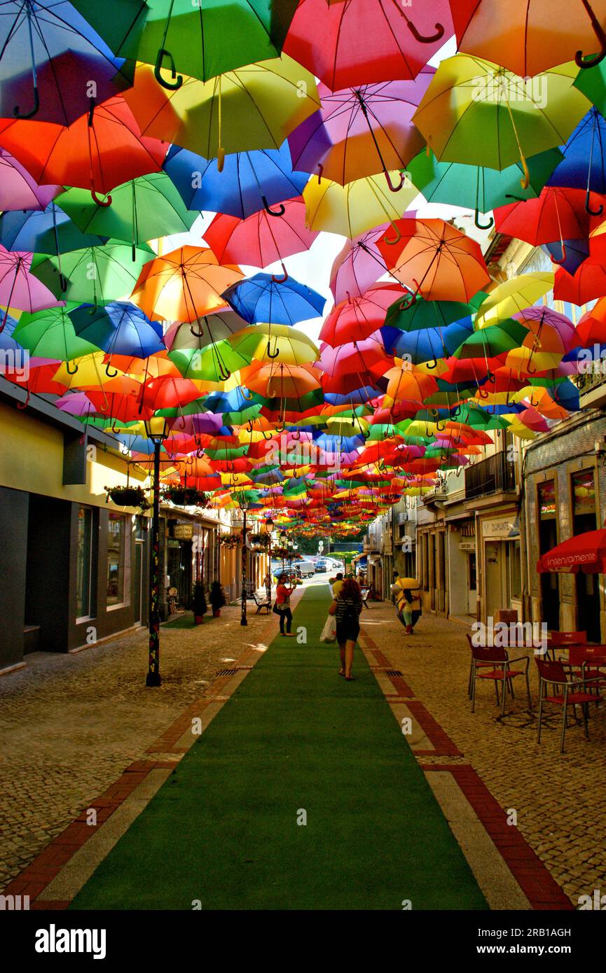 Agueda umbrella hi-res stock photography and images - Alamy