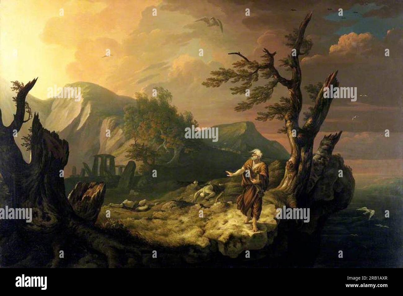 The bard thomas jones hi-res stock photography and images - Alamy