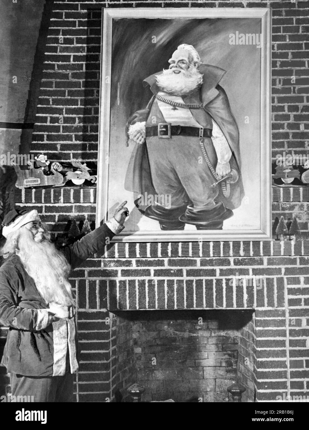 Santa Claus, Indiana: December 20, 1940. The new version of Santa Claus ...