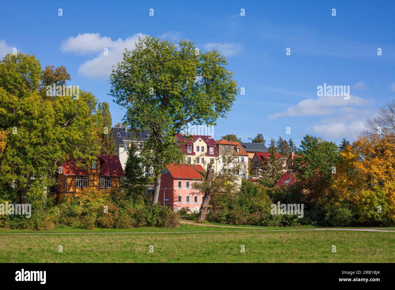 Park on the Ilm, UNESCO World Heritage Site, Weimar, Thuringia, Germany ...