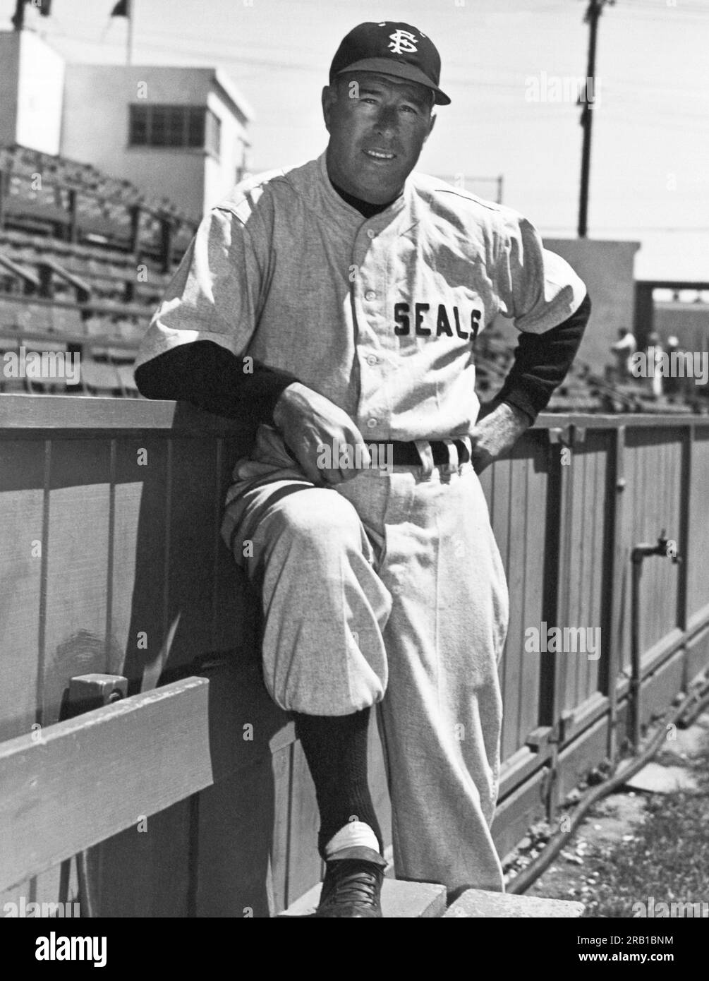 San Francisco, California: c. 1948 A portrait of former major league ... San Francisco, California: c. 1948 A portrait of former major league ...