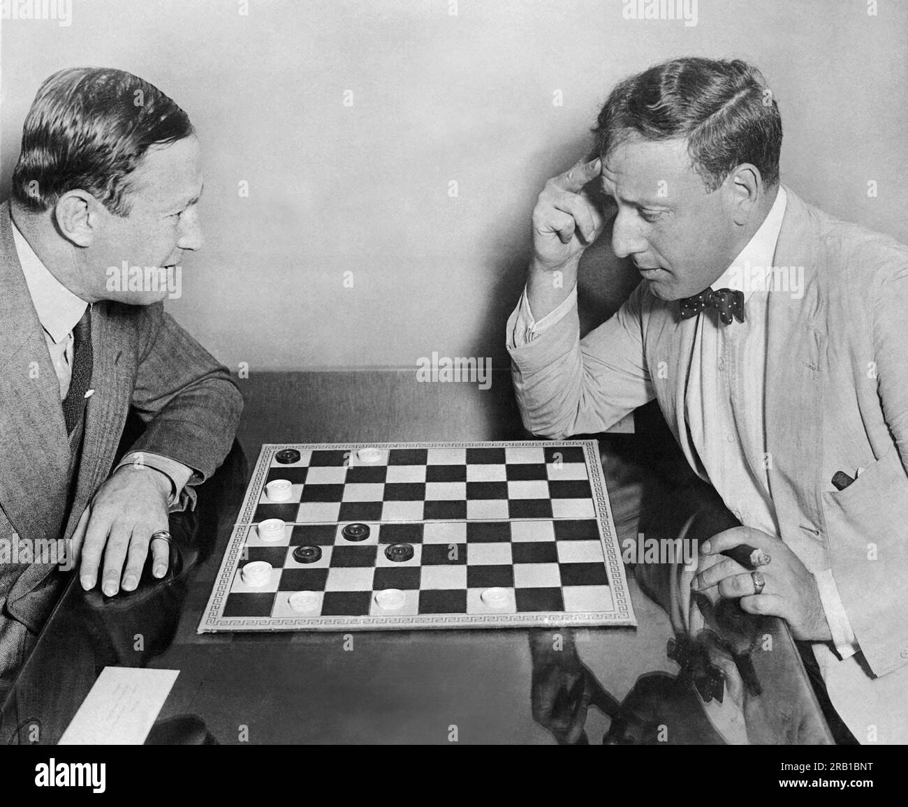 New York, New York: September 1, 1931 "Gentleman Jack" O'Brien (left ...