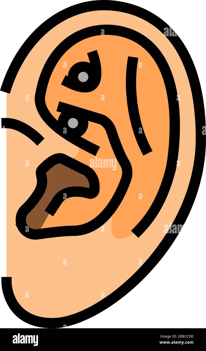 Nose ring young Stock Vector Images - Alamy