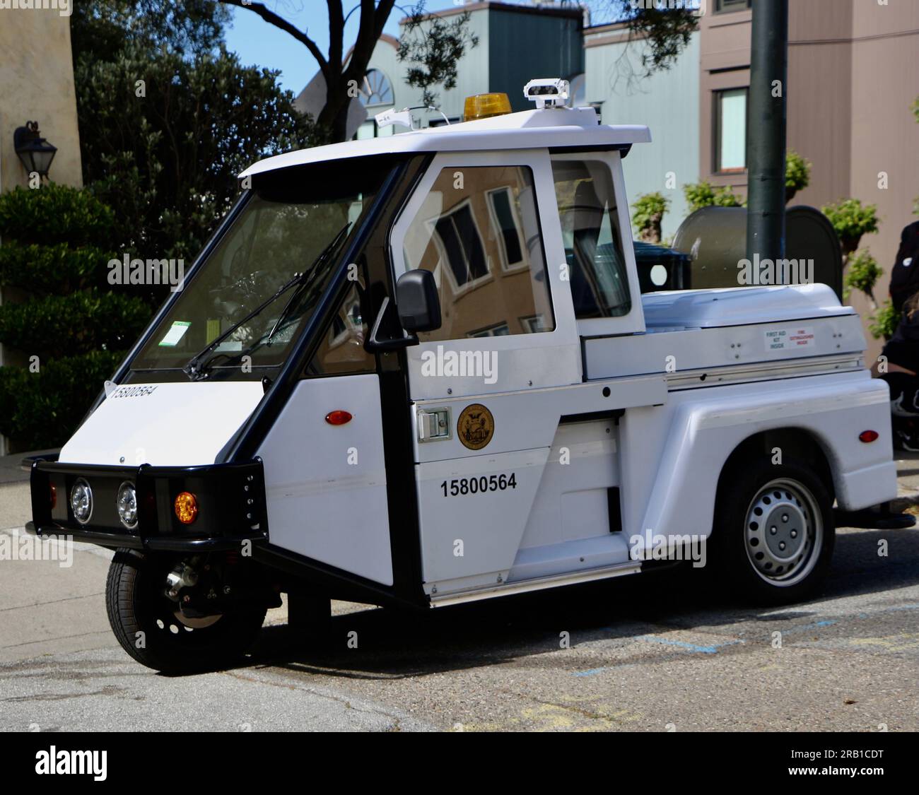 SFMTA Parking and Traffic Enforcement Westward GO-4 Patrol Vehicle ...