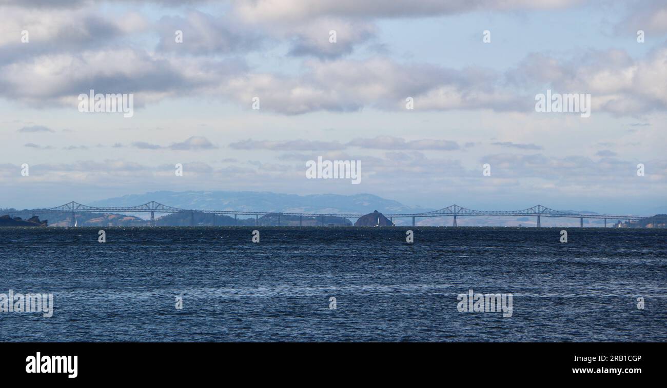 Double decked dual cantilever bridge with pratt truss approach hi-res ...