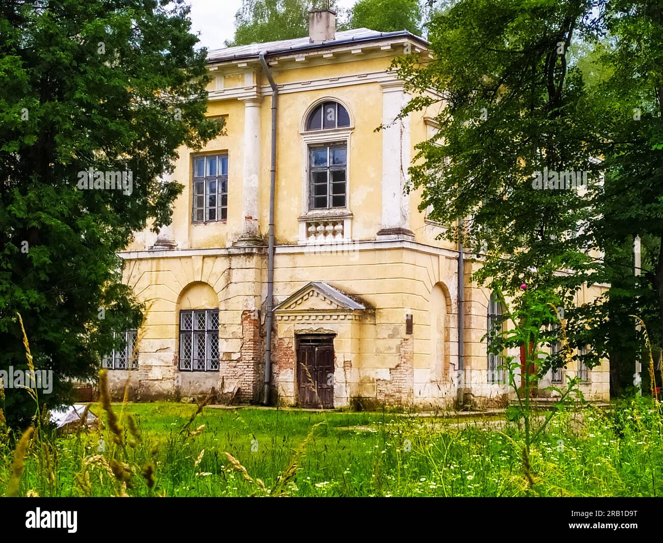 Potocki hunting palace in the village of Rai, Berezhany, Ternopil ...