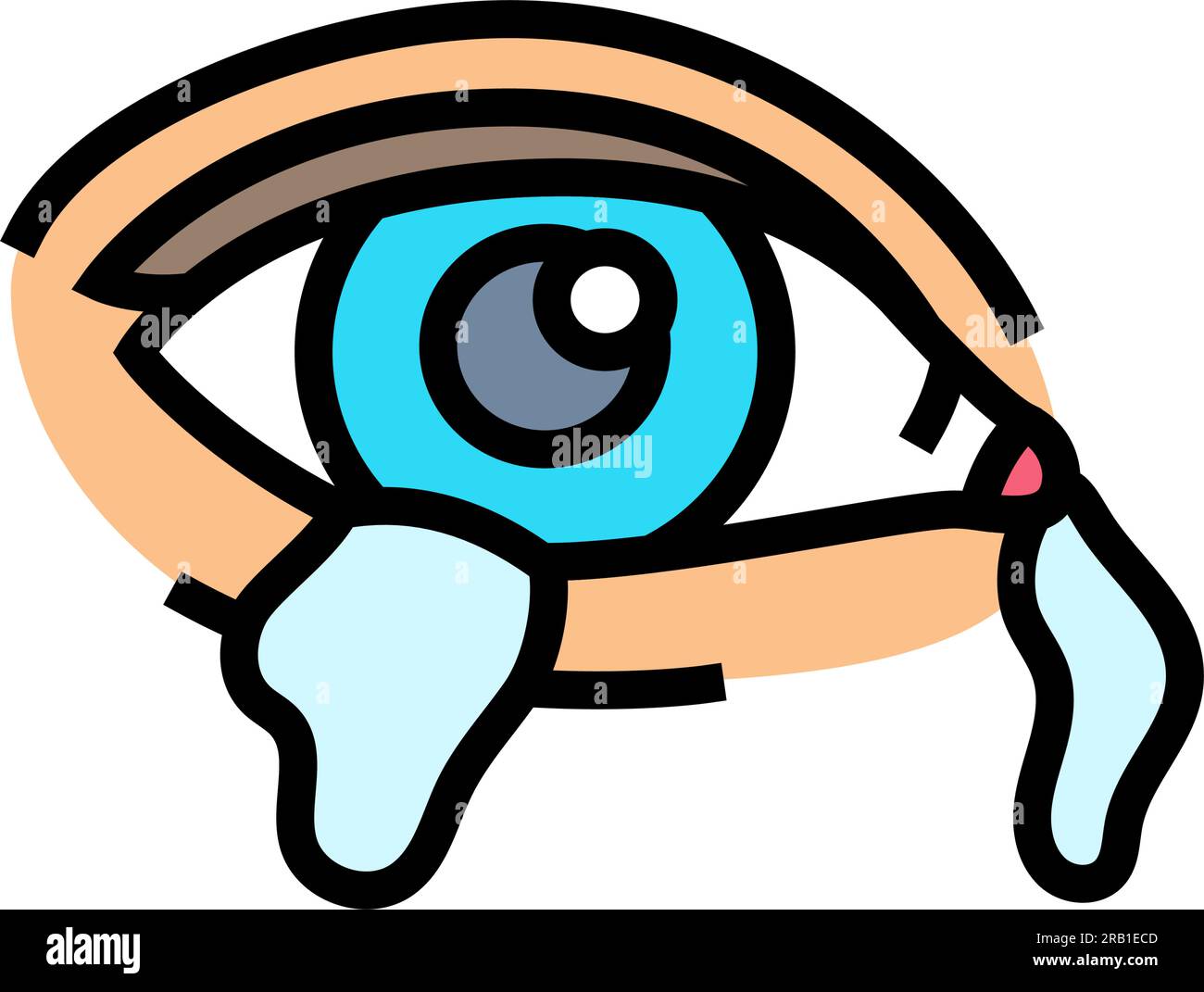 crying tears sad mood color icon vector illustration Stock Vector Image ... crying tears sad mood color icon vector illustration Stock Vector Image ...