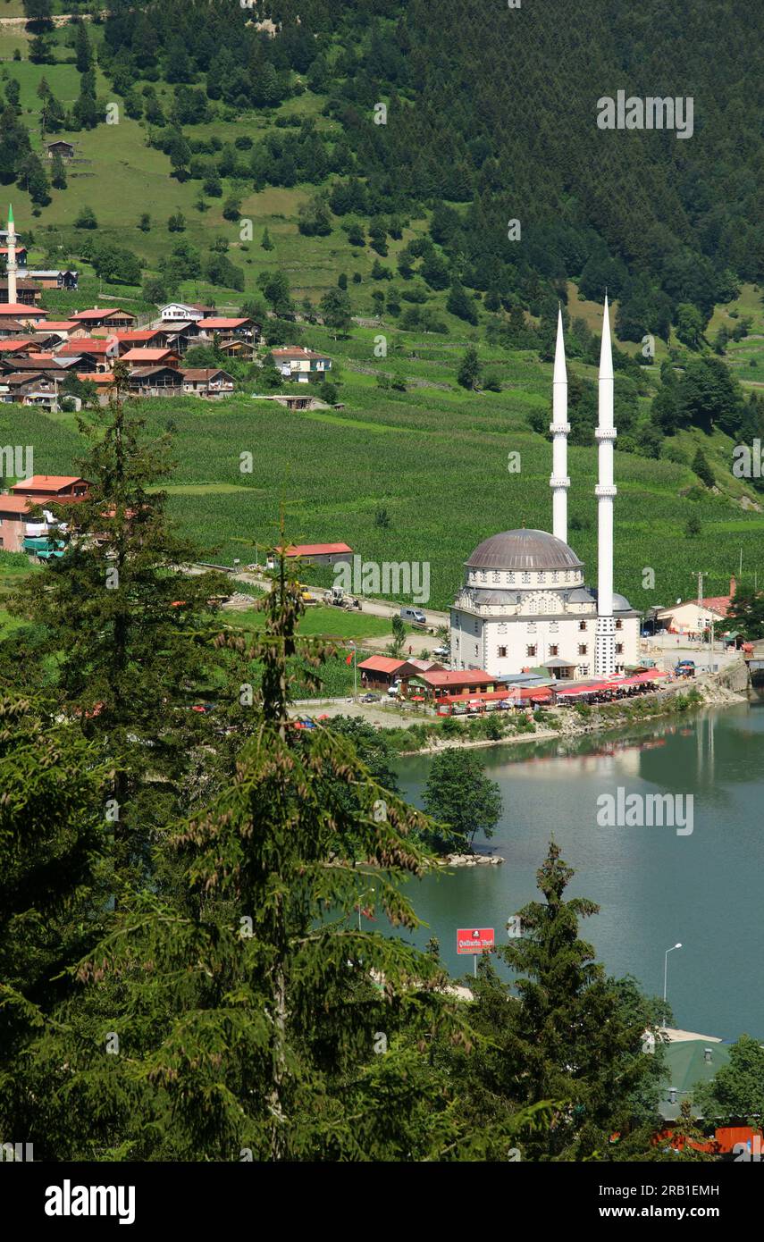 Uzungol, located in Trabzon, Turkey, is one of the most visited places ...