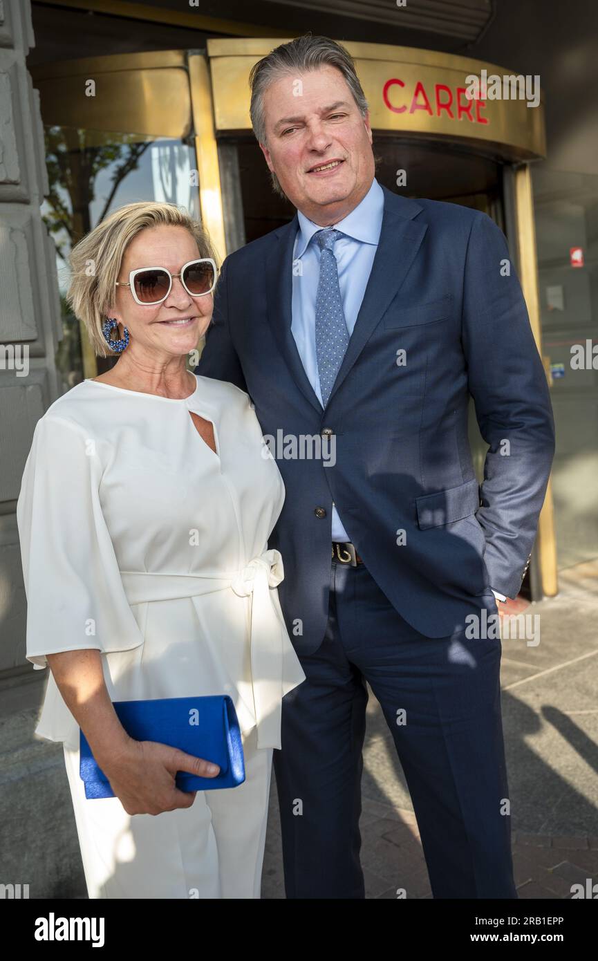 AMSTERDAM - Mariska van Kolck at the entrance of Carre prior to the ...