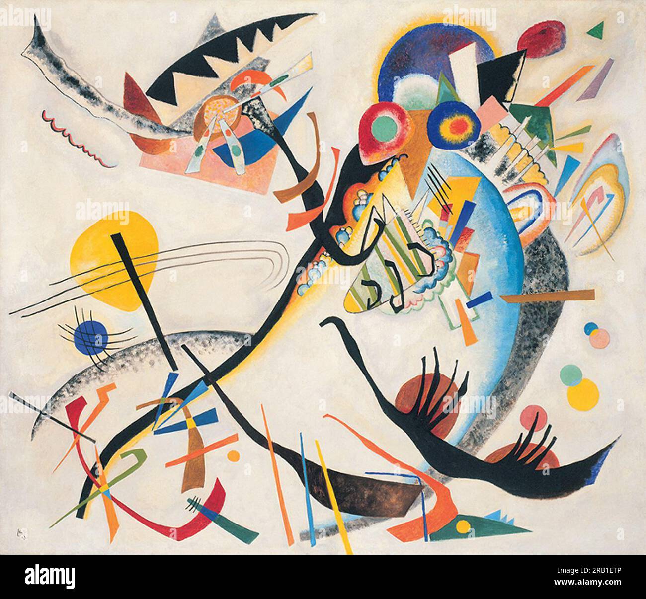 Kandinsky blue segment hi-res stock photography and images - Alamy