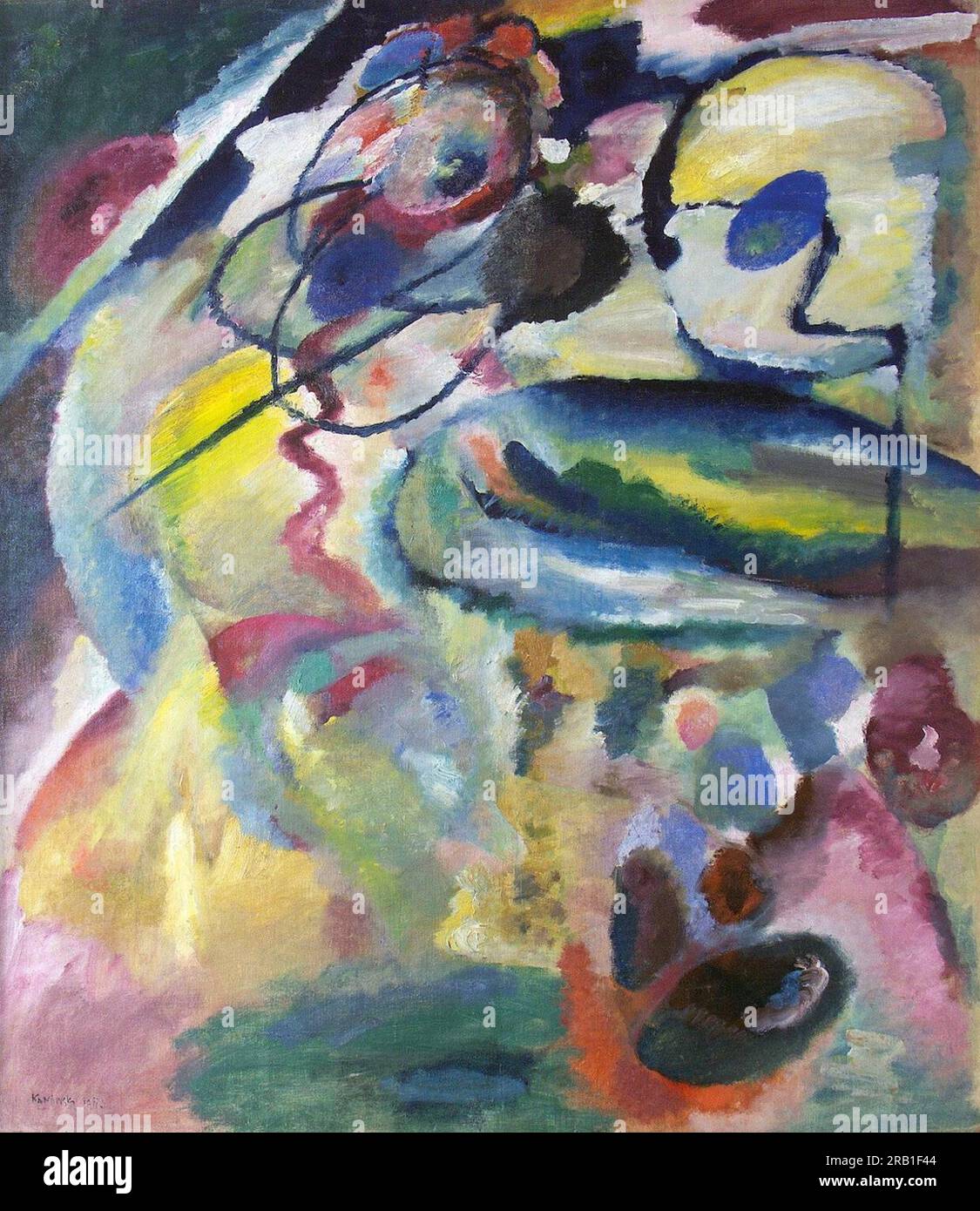 1911 wassily kandinsky hi-res stock photography and images - Alamy