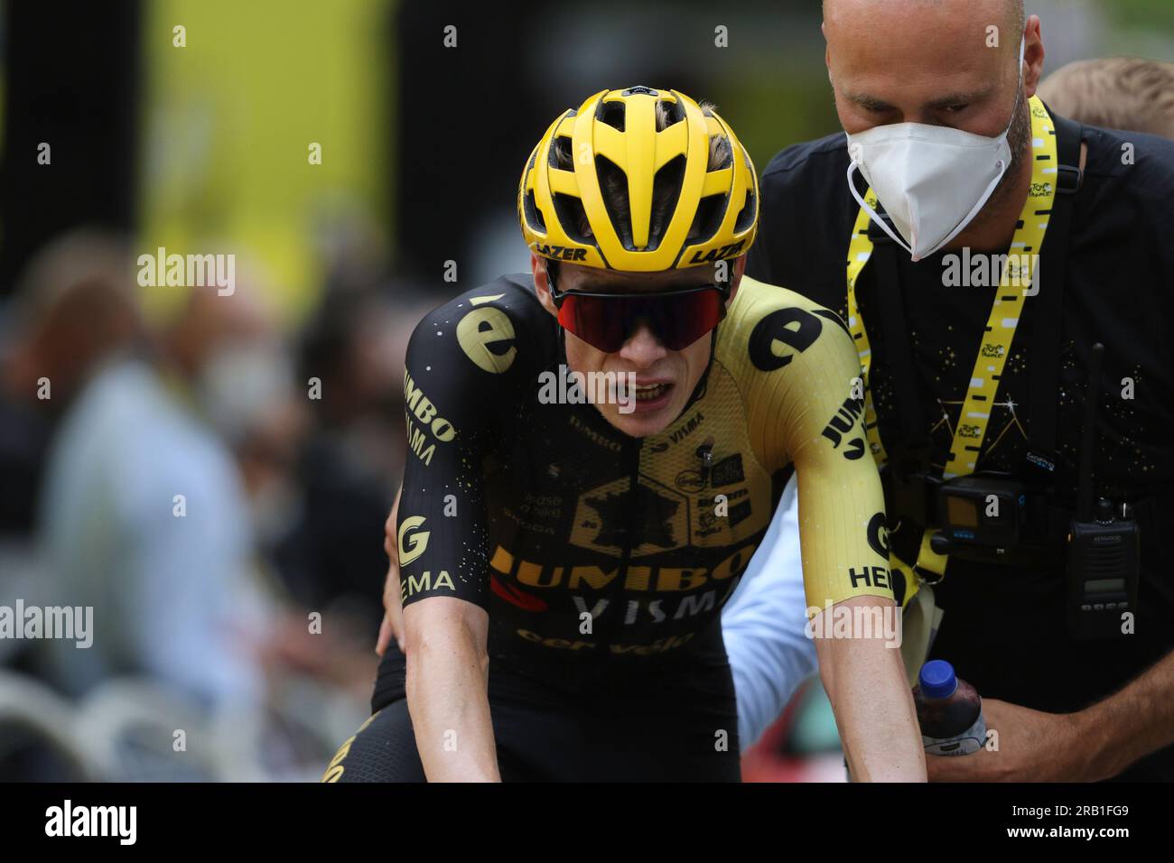 Jonas Vingegaard Denmark Jumbo Visma team finishes 2nd to Pogacar and ...